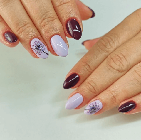 50 Gorgeous Dandelion Nail Designs