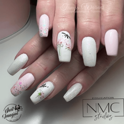 50 Gorgeous Dandelion Nail Designs
