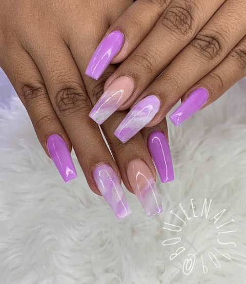 100 Lavender Nail Designs to Inspire You