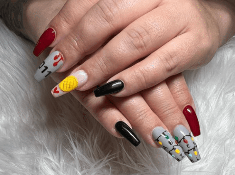 65 Stranger Things Nail Ideas | Nail Art Inspired by Your Favorite TV Show