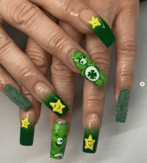 55 Care Bear Nails Ideas