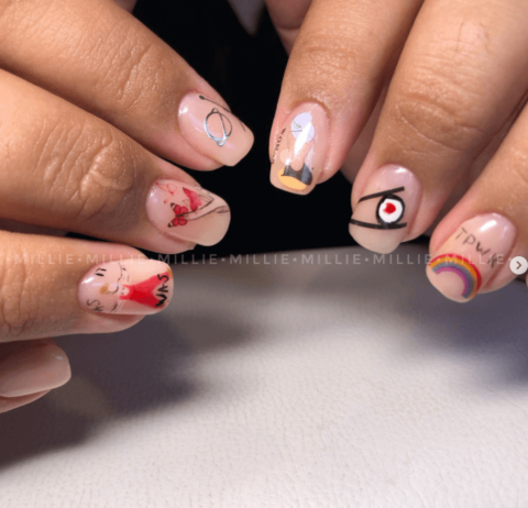 50 Harry Styles Inspired Nail Designs