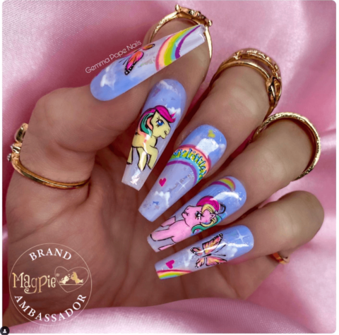 50 My Little Pony Nails Ideas to Bring Out Your Inner Child