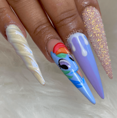 50 My Little Pony Nails Ideas to Bring Out Your Inner Child