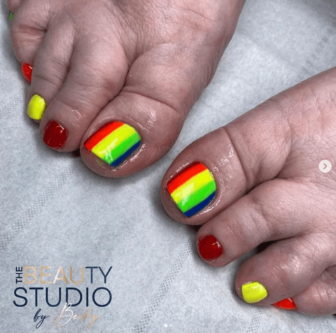 50 Rainbow Nail Ideas to Get You Started