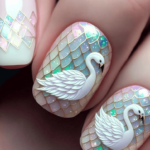 35 Elegant Swan Nail Ideas for a Sophisticated Look