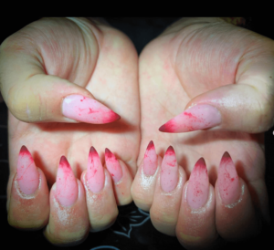 30 Blood Splatter Nails Ideas Perfect for Halloween