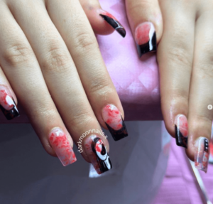 30 Blood Splatter Nails Ideas Perfect for Halloween