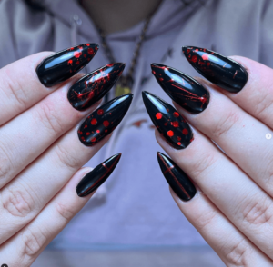 30 Blood Splatter Nails Ideas Perfect for Halloween