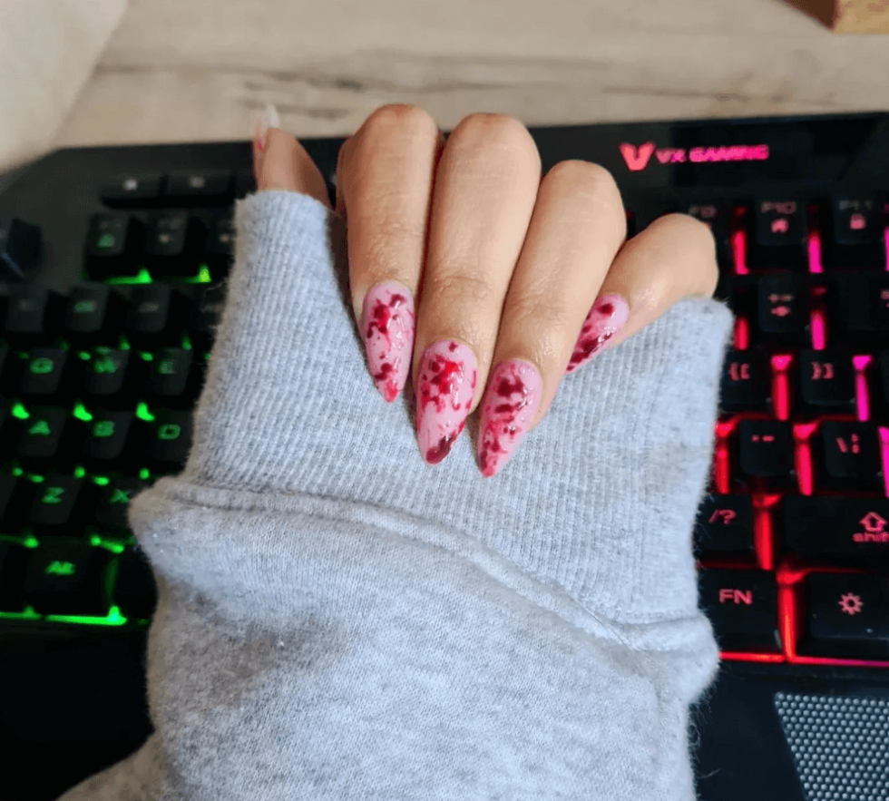 30 Blood Splatter Nails Ideas Perfect for Halloween