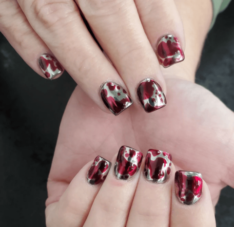 30 Blood Splatter Nails Ideas Perfect for Halloween