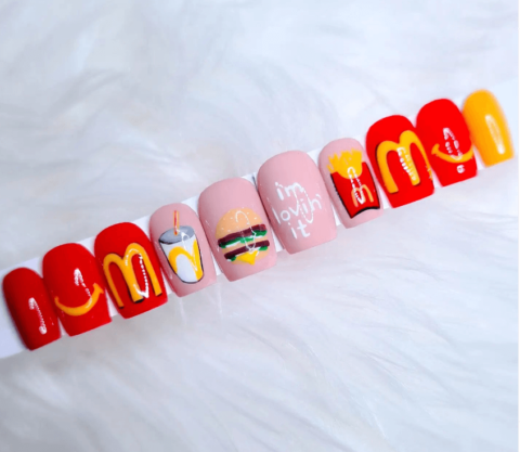 35 McDonalds Nails Ideas