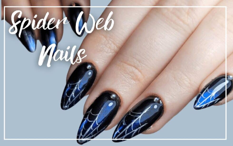 50 Spider Web Nails Ideas