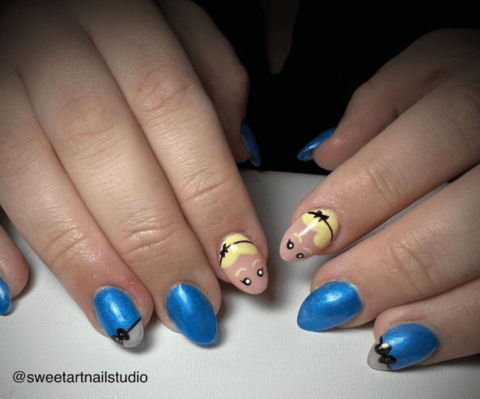 55 Alice in Wonderland Nails Ideas