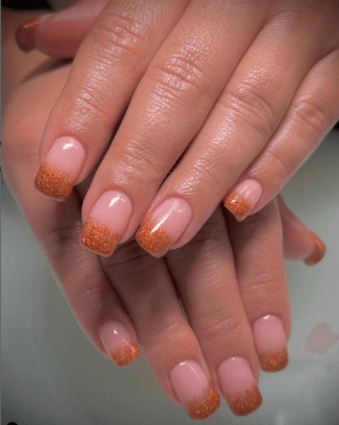 60+ Stunning Burnt Orange Nails Designs Ready for Fall
