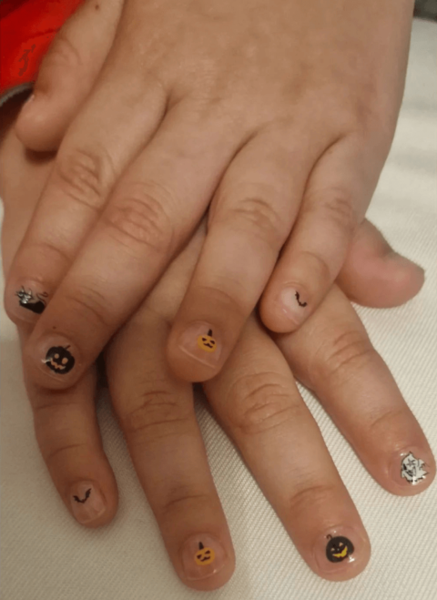 35 Halloween Nails for Kids Design Ideas