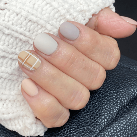 40+ Plaid Nail Designs for the Ultimate Preppy Look