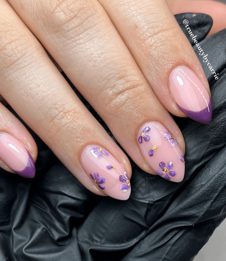35+ Stunning Plum Nails Design Ideas