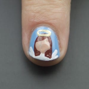 Angel Nail Art Tutorial - I Want Those Nails