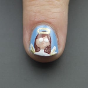 Angel Nail Art Tutorial - I Want Those Nails