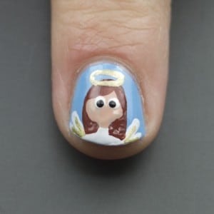 Angel Nail Art Tutorial - I Want Those Nails