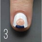 Easy Carol Singers Nail Art Tutorial