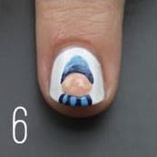 Easy Carol Singers Nail Art Tutorial