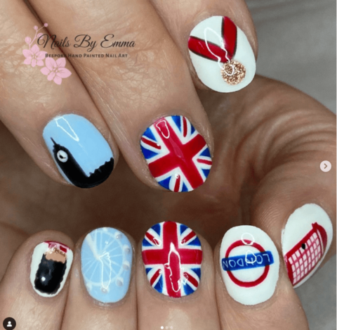 Ready, Steady Go! - 30 Marathon Themed Nail Designs