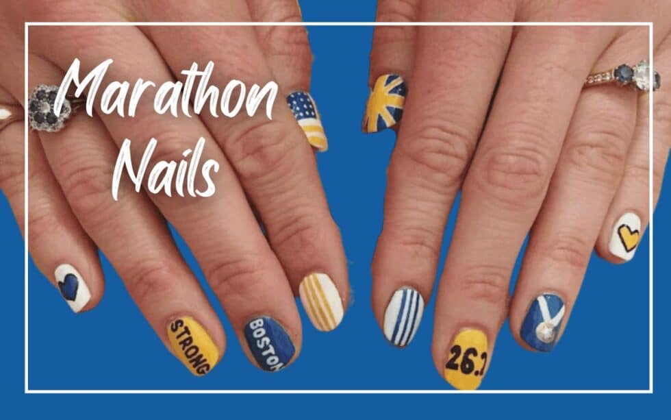 Ready, Steady Go! - 30 Marathon Themed Nail Designs