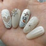 50 Frozen Inspired Nail Design Ideas