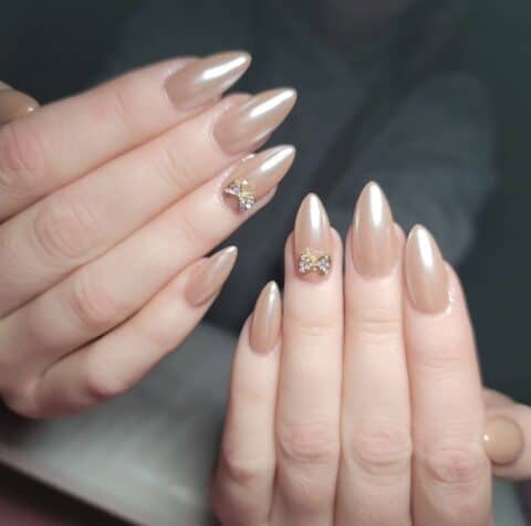 Pop the Bubbly: 50 Champagne Nail Designs to Elevate Your Style!