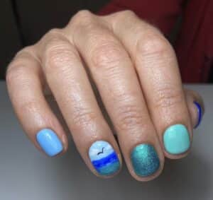 Sail into Style: 50 Cruise-Inspired Nail Designs for Your Next Nautical ...