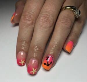 Sail into Style: 50 Cruise-Inspired Nail Designs for Your Next Nautical ...