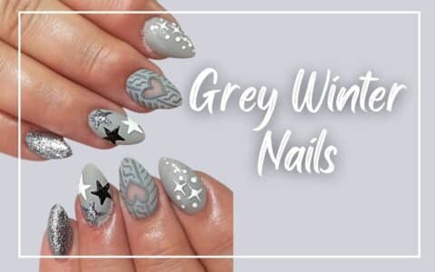 50 Grey Winter Nail Designs for Chic Cold-Weather Style