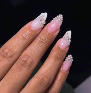 50 Pearl Nail Ideas for a Timeless Bridal Look!