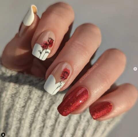 50+ Rose Nail Ideas for a Blooming Beautiful Look!