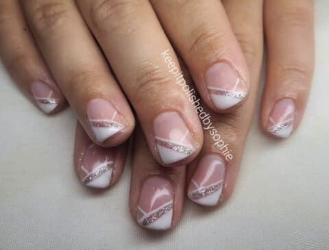 Chic and Elegant: 50 Short Wedding Nail Designs for the Modern Bride's ...