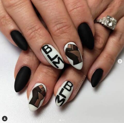 50 Striking Black History Month Nail Designs to Celebrate Culture ...