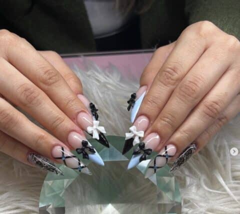 60 Coquette Nail Designs to Embrace Your Playful and Chic Style!