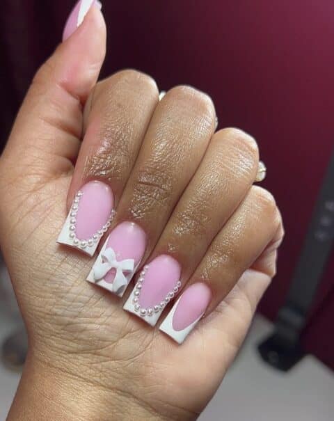 60 Coquette Nail Designs to Embrace Your Playful and Chic Style!