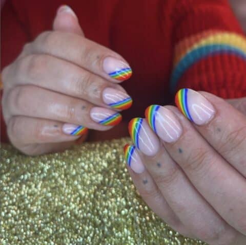 50 Rainbow Nail Ideas to Get You Started