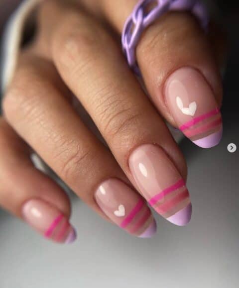 50 Subtle Valentine's Day Nail Designs for a Touch of Elegance!
