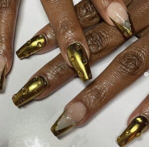35 Mesmerizing Water Drop Nail Designs for a Touch of Aquatic Elegance!