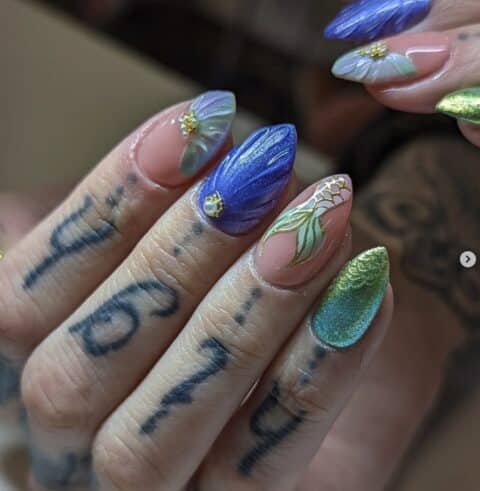 Beachy Chic: 35 Captivating Shell Nail Designs to Elevate Your Style ...