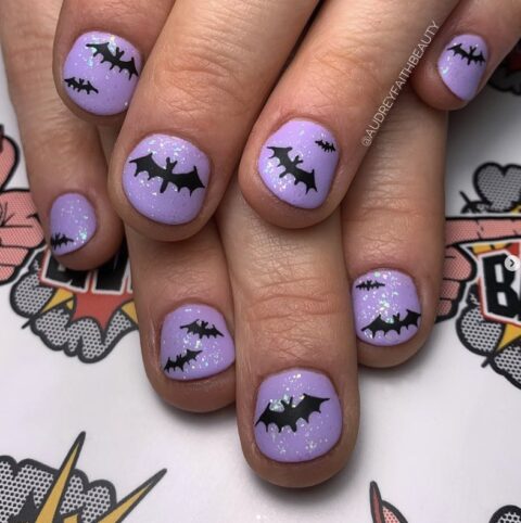40 Stunning Bat Nails Designs: Spooky & Stylish Ideas for Gothic Glamour